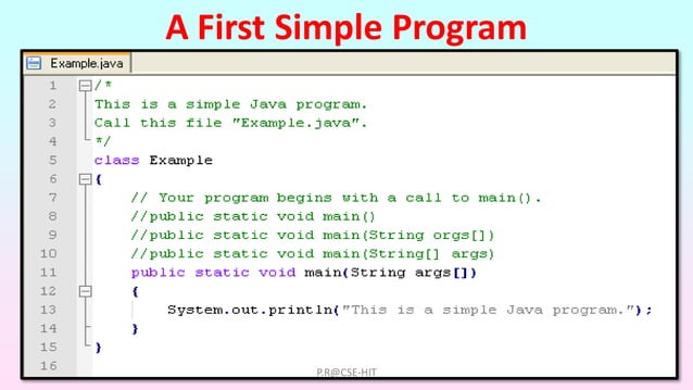 An Overview Of Java | Object Oriented Programming | PDF