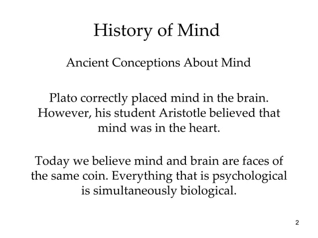 Chapter 2 Ap Psych- Brain & Behavior | PPT