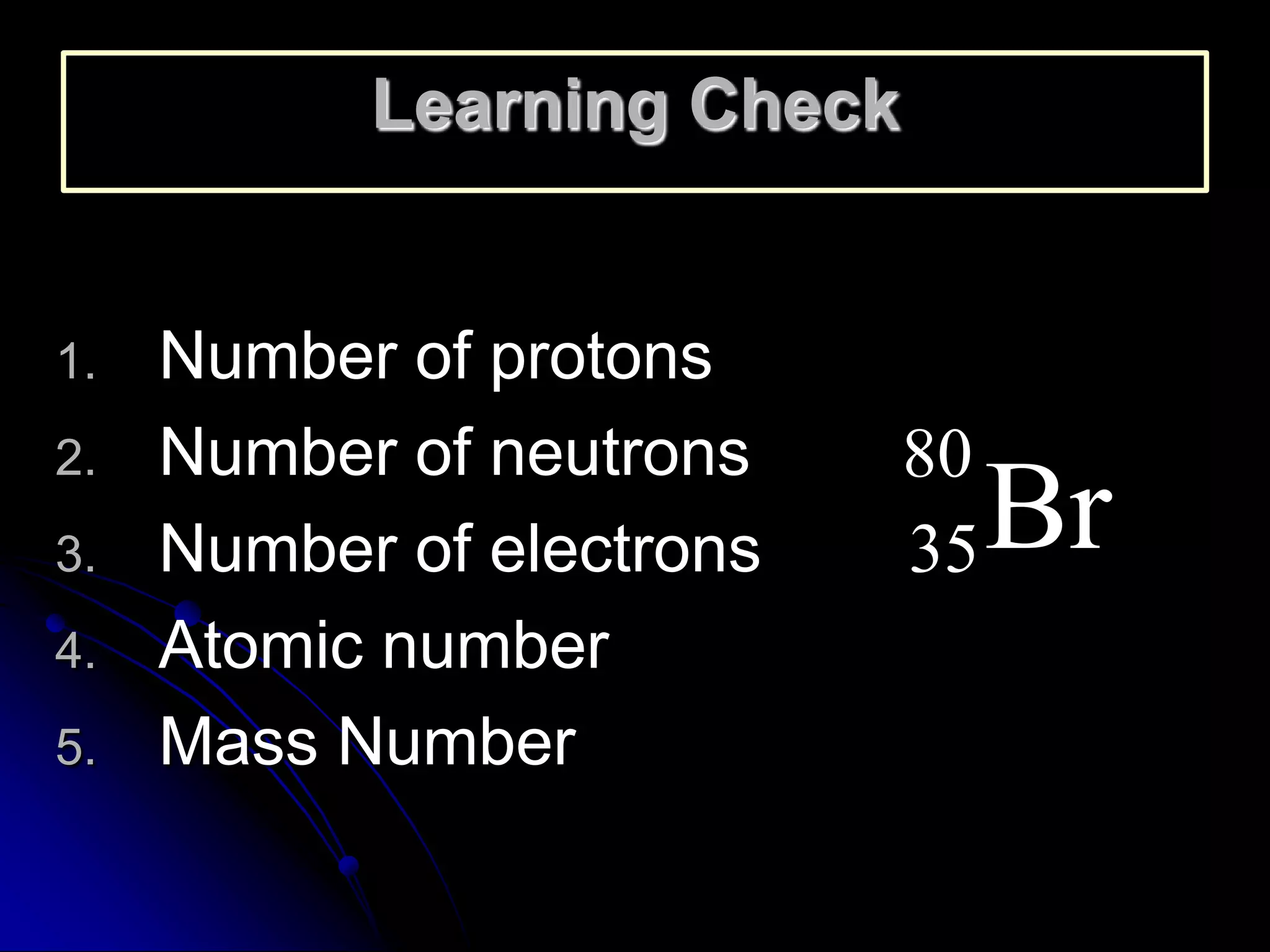 Chapter 2 atomic structure | PPTX