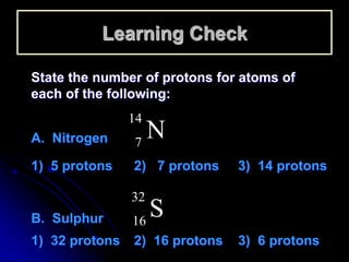 Chapter 2 atomic structure | PPTX