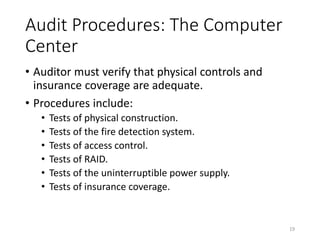 Chapter 2 auditing it governance controls | PPTX