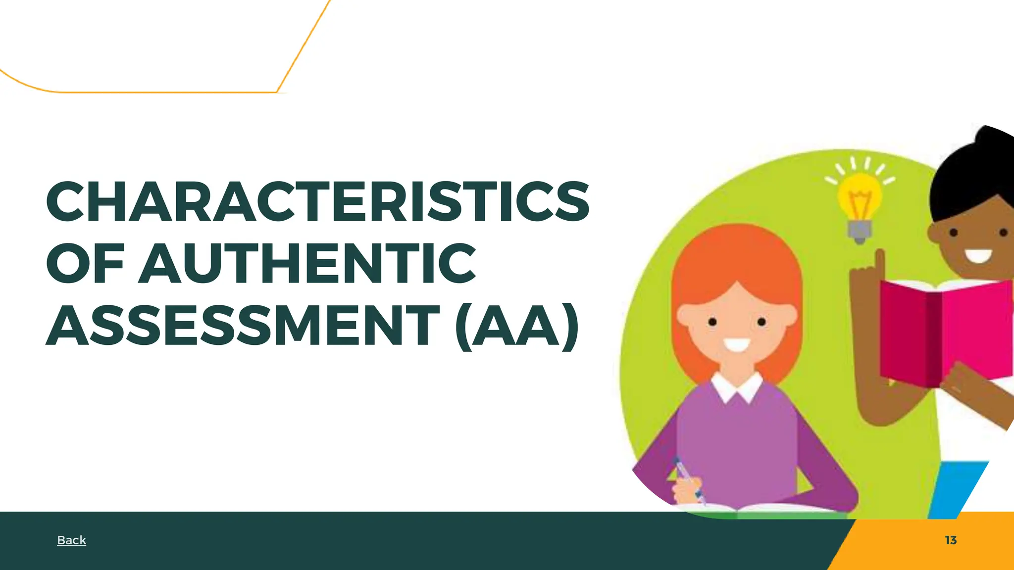 Chapter 2 Authentic Assessment Meaning, Characteristics and Practices ...