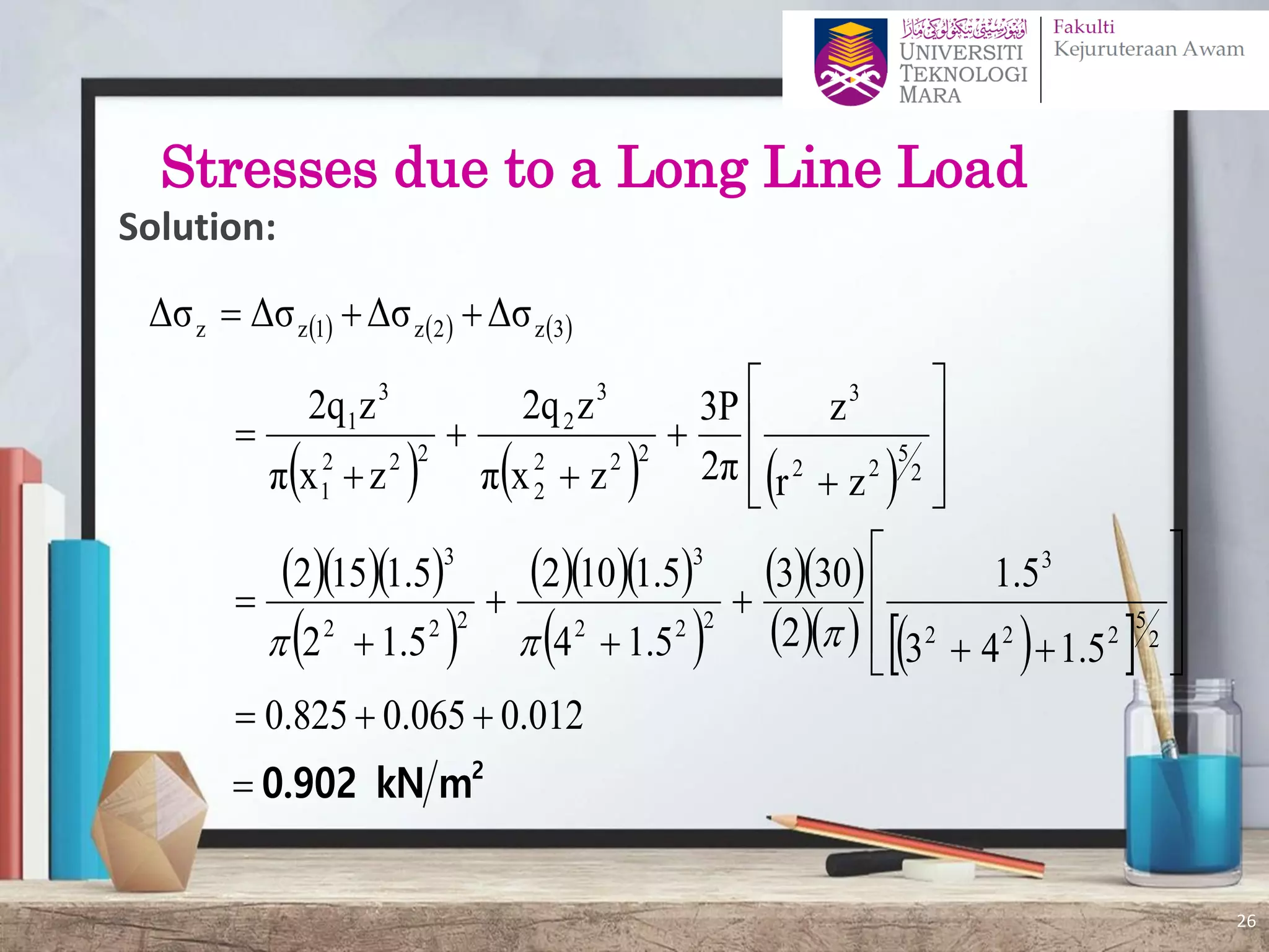 Geotechnical vertical stress | PDF