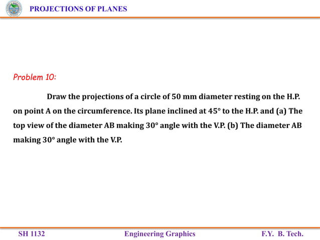 Projections of Planes | PPSX