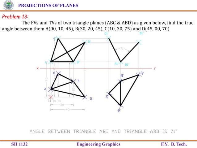 Projections of Planes | PPSX