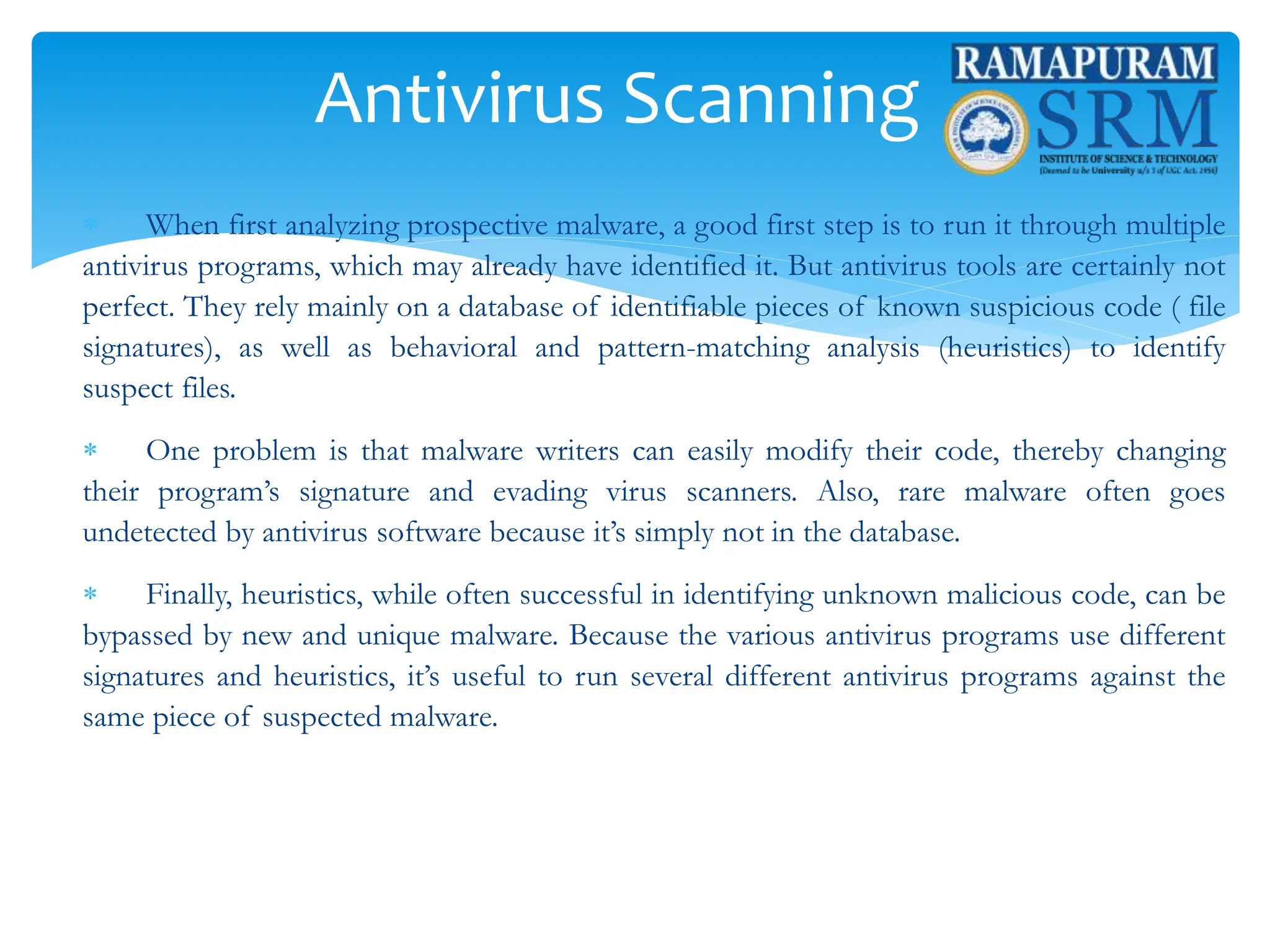 CHAPTER 2 BASIC ANALYSIS.ppt | Antivirus Software | Computer Software ...