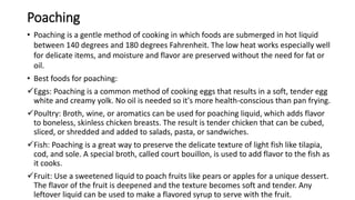 CHAPTER 2 BASIC COOKING METHOD.pptx | Barbecues and Grilling | Food & Drink