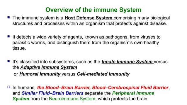 Chapter 2 Basic Immunology ( Cells & Organs) | PPT | Biological Sciences | Science