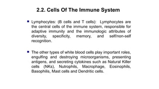 Chapter 2 Basic Immunology ( Cells & Organs) | PPT
