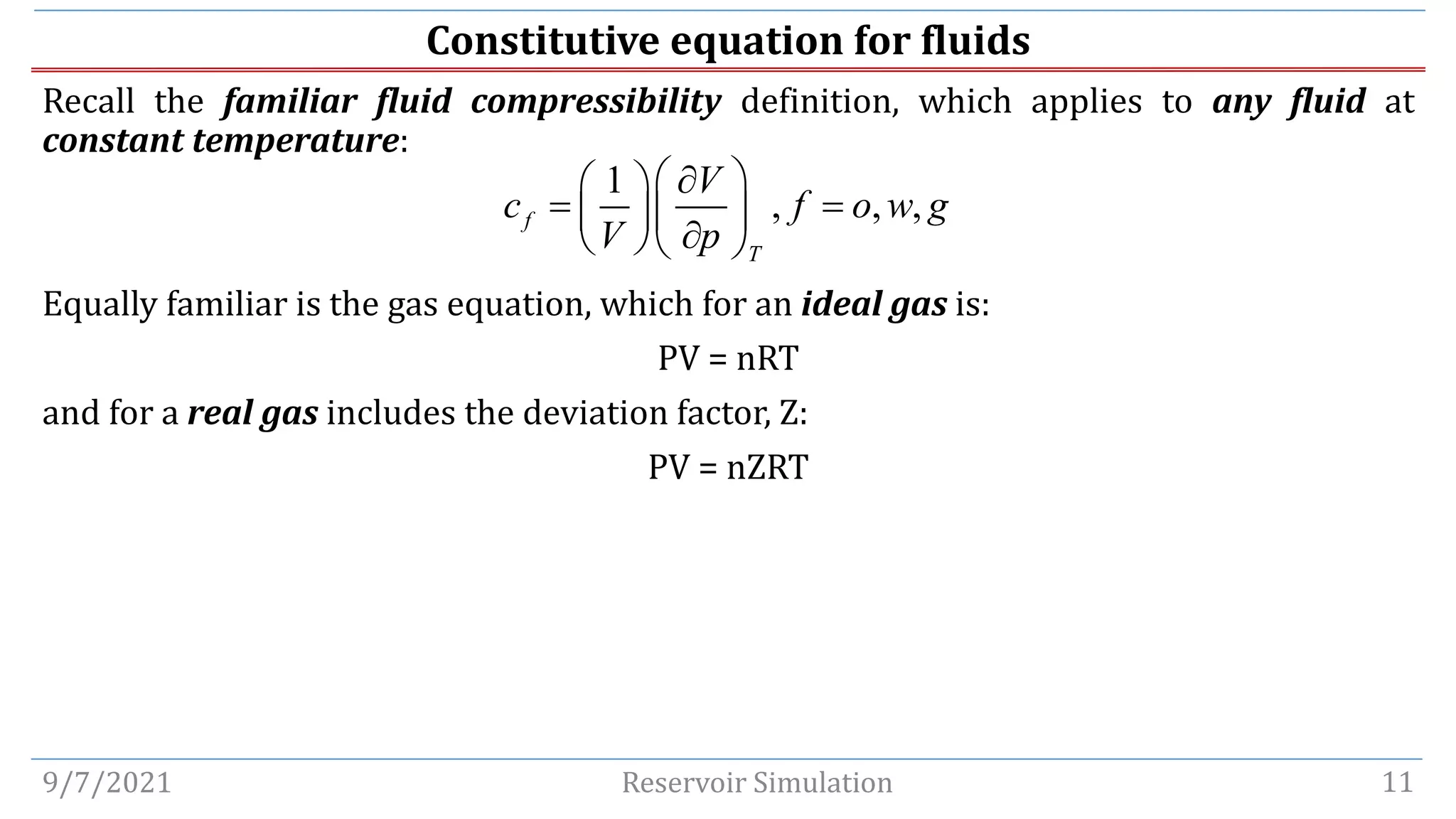 Chapter 2 basic single phase-flow equation | PDF