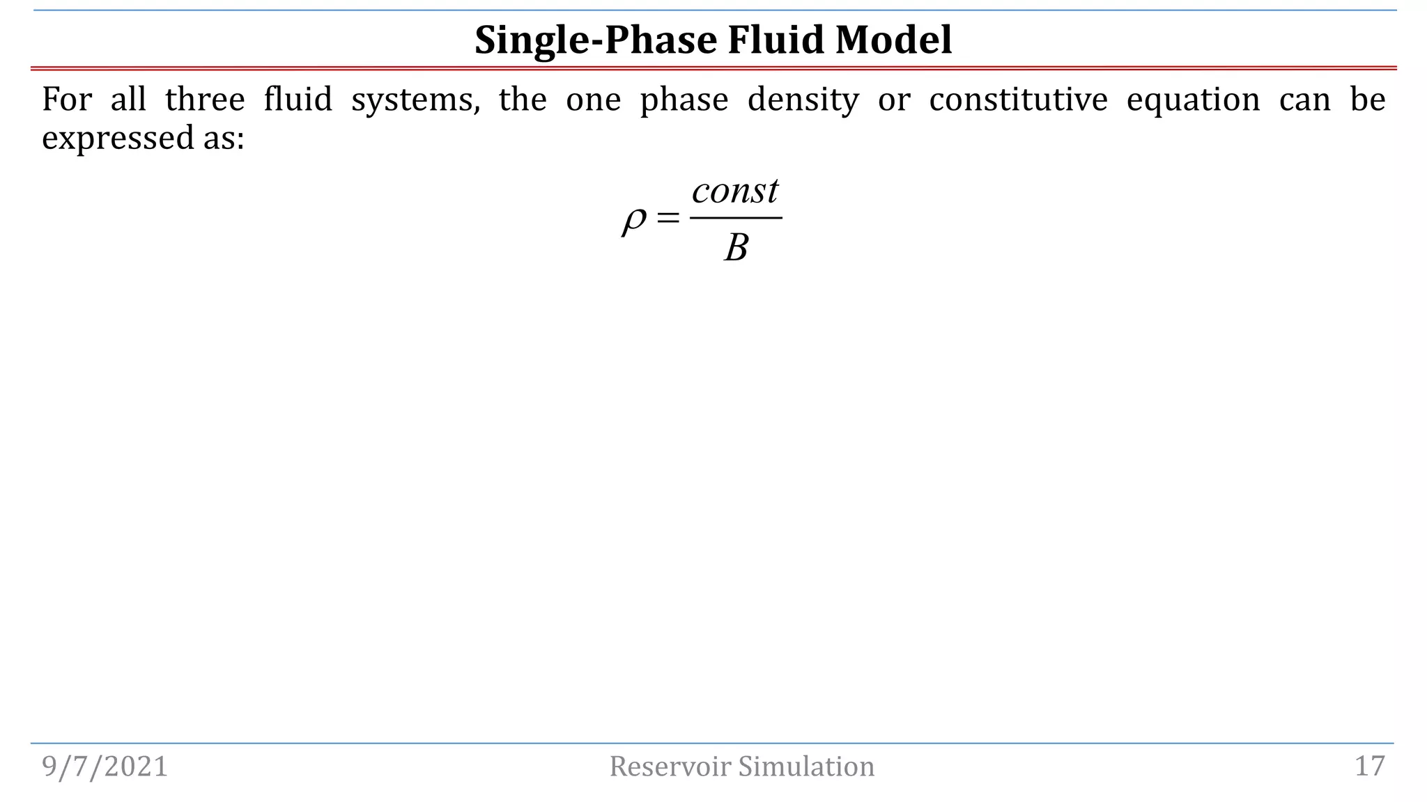 Chapter 2 basic single phase-flow equation | PDF