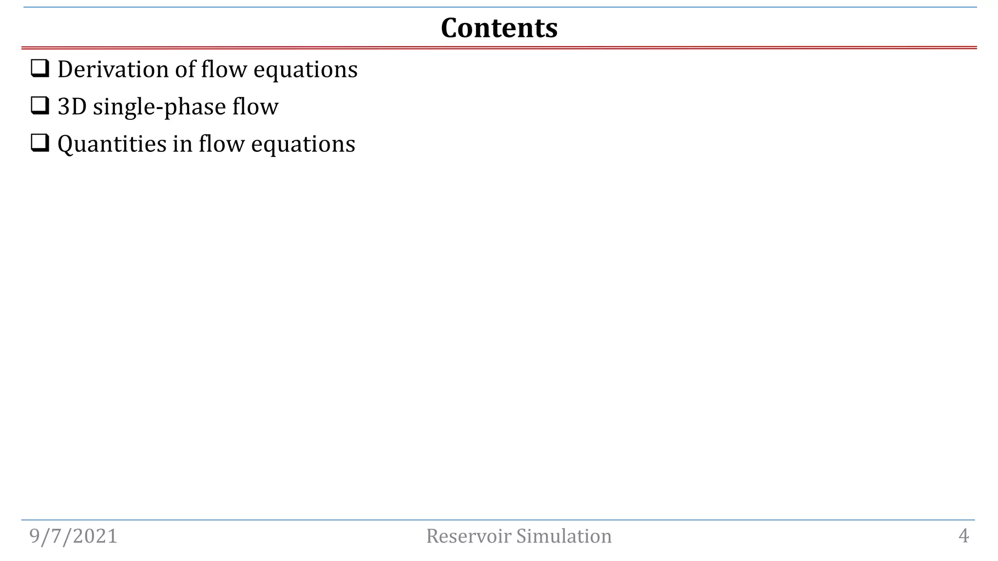 Chapter 2 basic single phase-flow equation | PDF