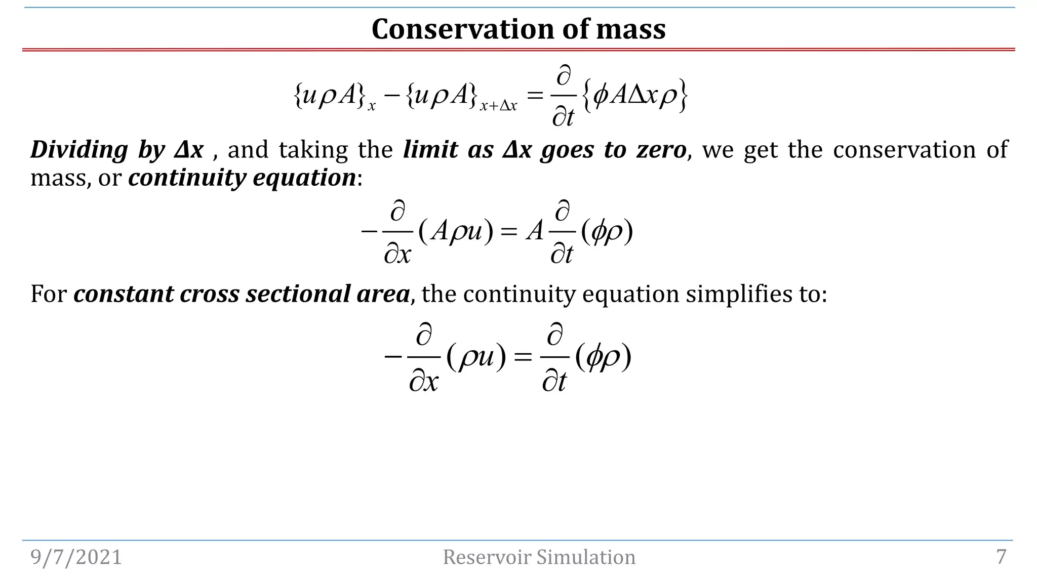 Chapter 2 basic single phase-flow equation | PDF