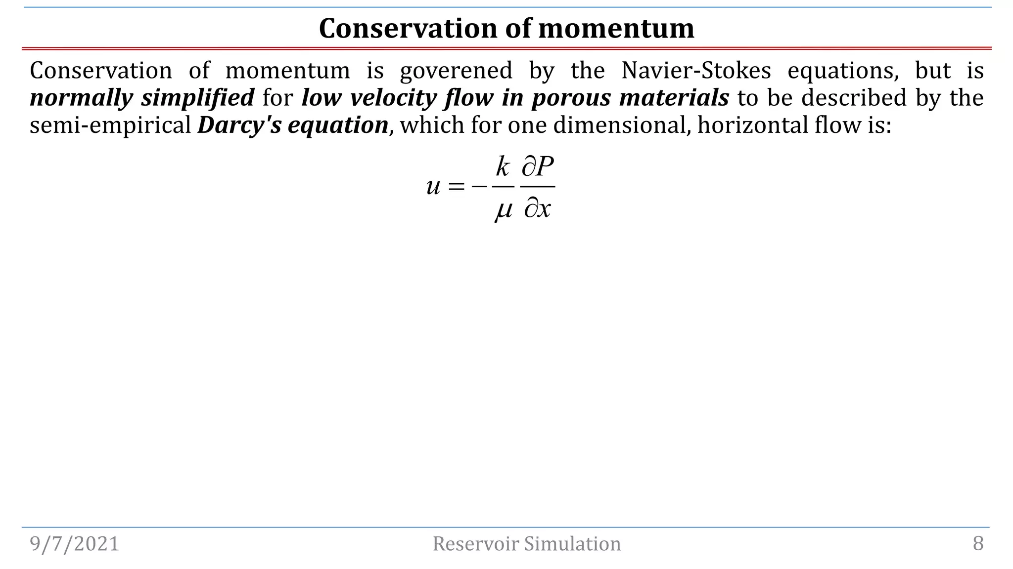 Chapter 2 basic single phase-flow equation | PDF