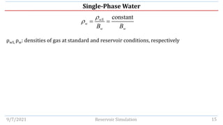 Chapter 2 basic single phase-flow equation | PDF