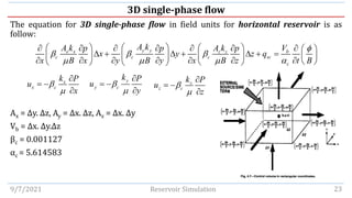 Chapter 2 basic single phase-flow equation | PDF