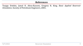 Chapter 2 basic single phase-flow equation | PDF