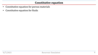 Chapter 2 basic single phase-flow equation | PDF