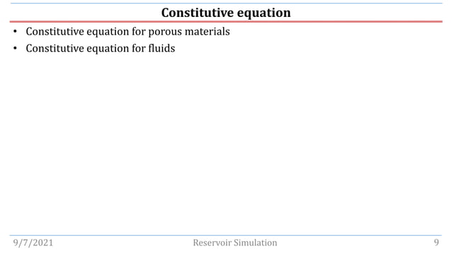Chapter 2 basic single phase-flow equation | PDF