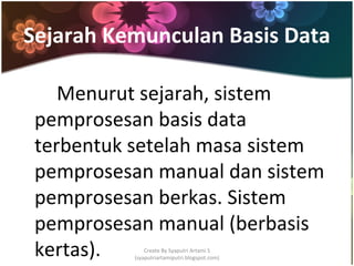 Chapter2(basis data) | PPT