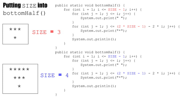 Nested For Loops and Class Constants in Java | PPTX