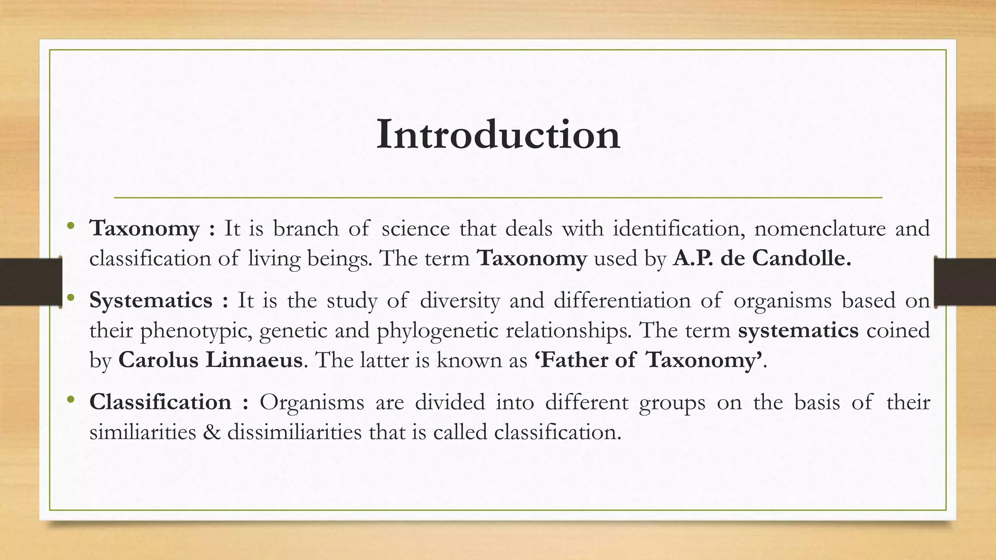 Chapter 2 biological classification main | PPTX