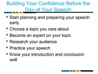 Chapter 2: Building your Confidence | PPT