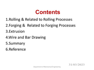 chapter 2 Bulk Deformation Processes in Metal Forming.ppt