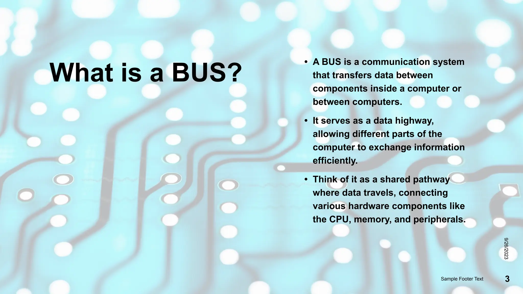 Computer Architecture Chapter 2 BUS | PDF