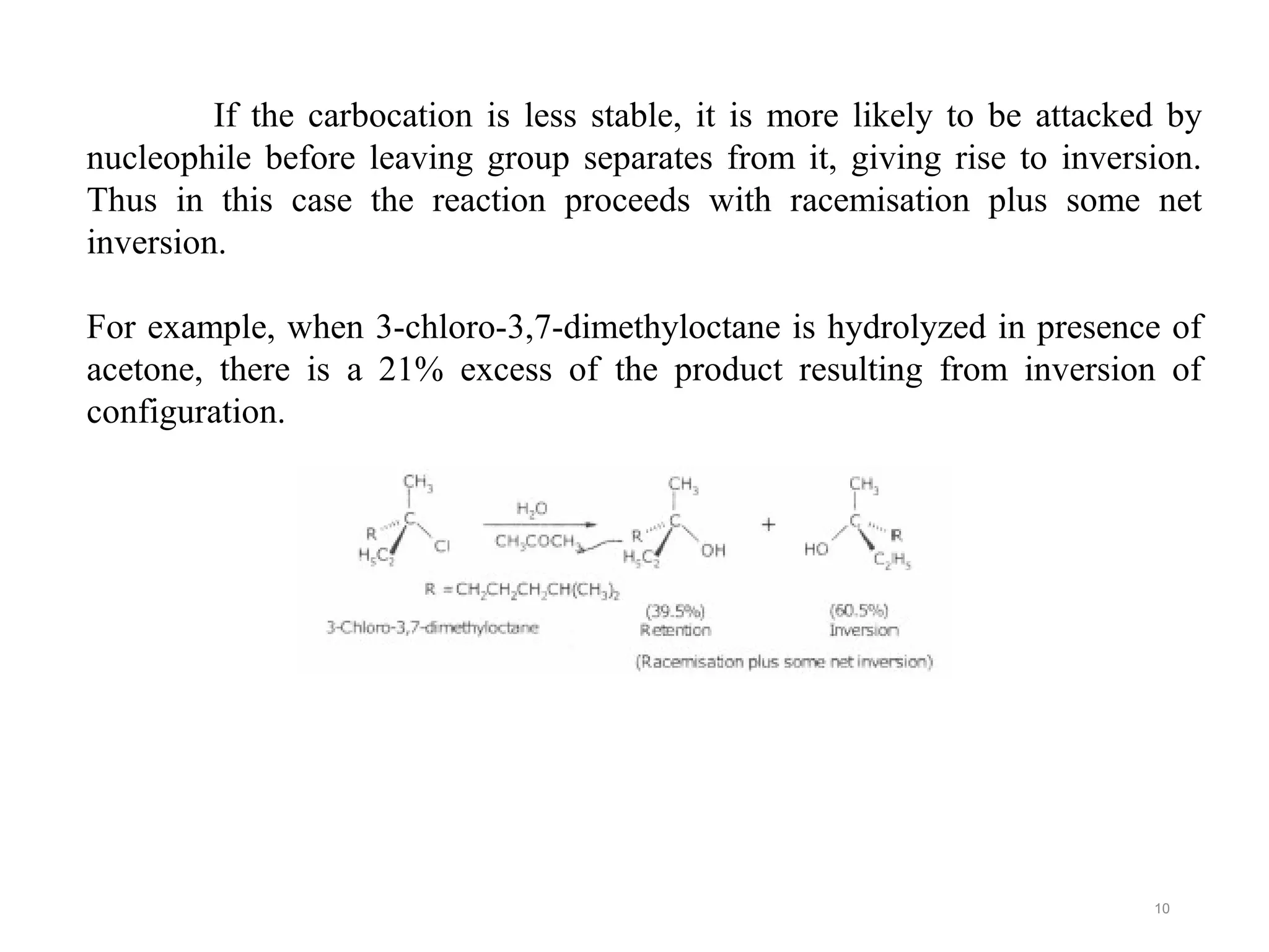 Nucleophilic substitution reactions | PPT