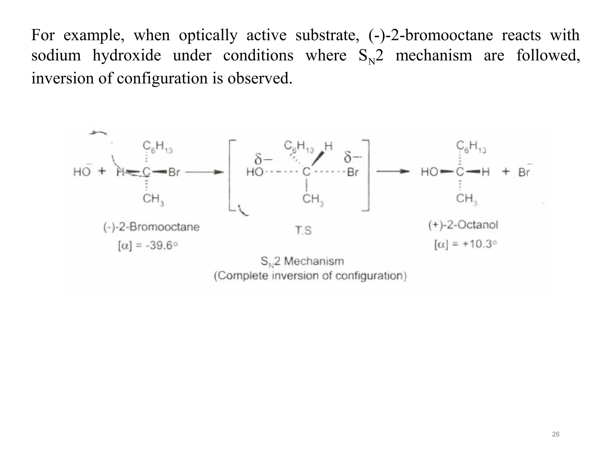 Nucleophilic substitution reactions | PPT