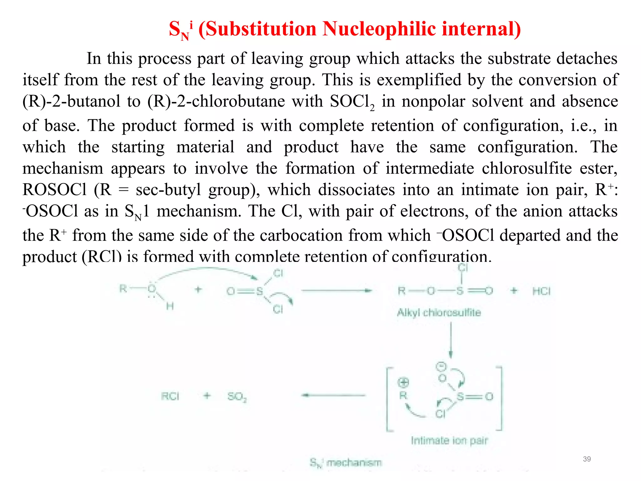 Nucleophilic substitution reactions | PPT