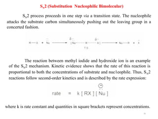 Nucleophilic substitution reactions | PPT
