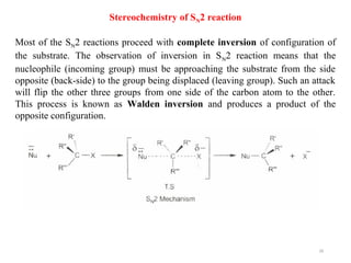 Nucleophilic substitution reactions | PPT