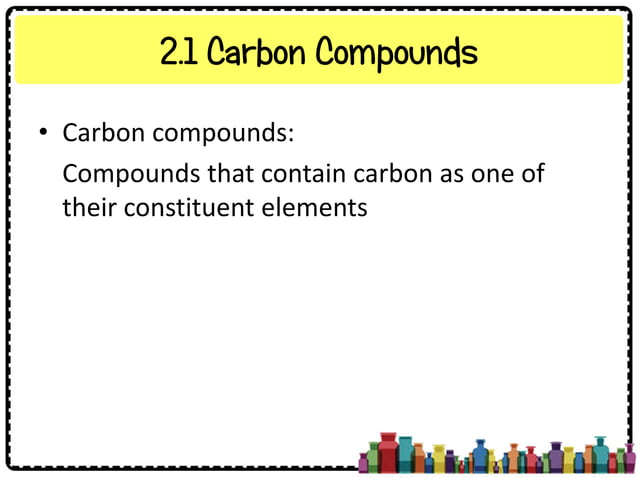Chapter 2 Carbon Compounds | PDF | Chemistry | Science