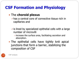 Chapter_2_Cerebrospinal_Fluid. in detail explanation | PDF