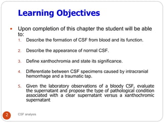 Chapter_2_Cerebrospinal_Fluid. in detail explanation | PDF