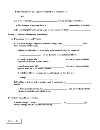 Chapter 2 chapter outline forces name | DOC