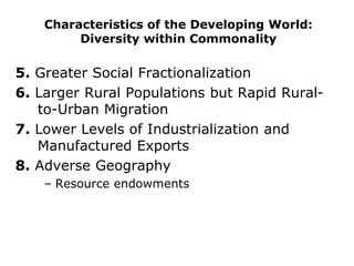 Chapter 2 Characteristics of Developing Countries.ppt