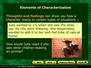 Chapter 2 characterization powernotes | PPT