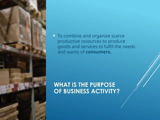 Chapter 2 Classification of Business IGCSE | PPTX