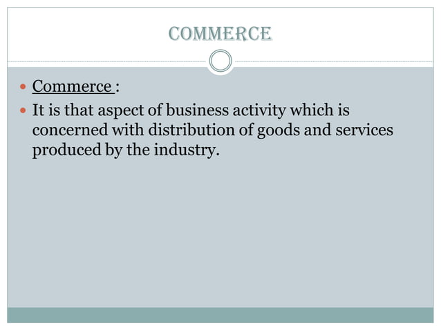 Chapter 2 commerce, economics, industry | PPT