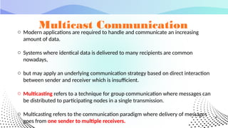 Comprehensive Overview of Communication in Distributed Systems ...