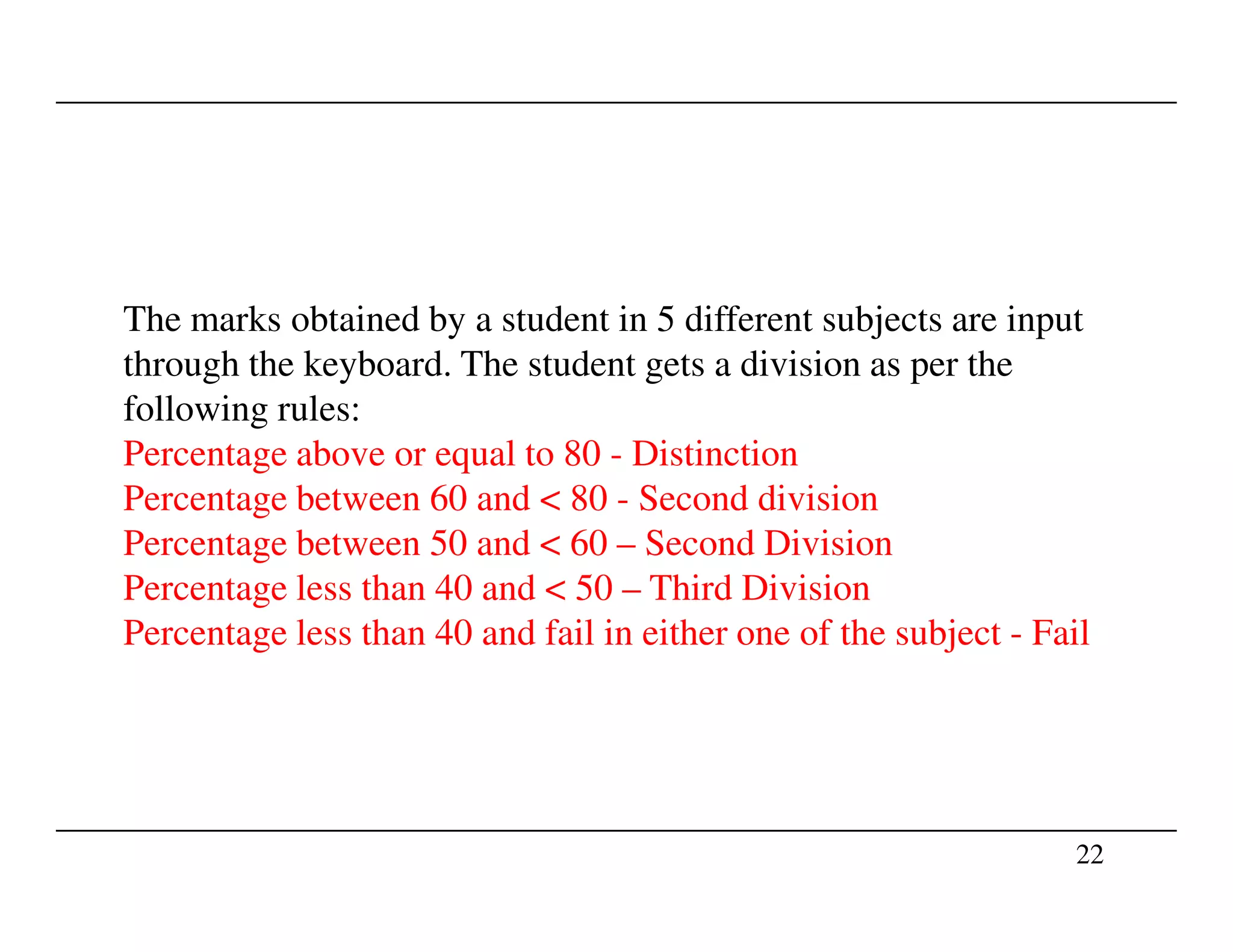 control statement | PPT