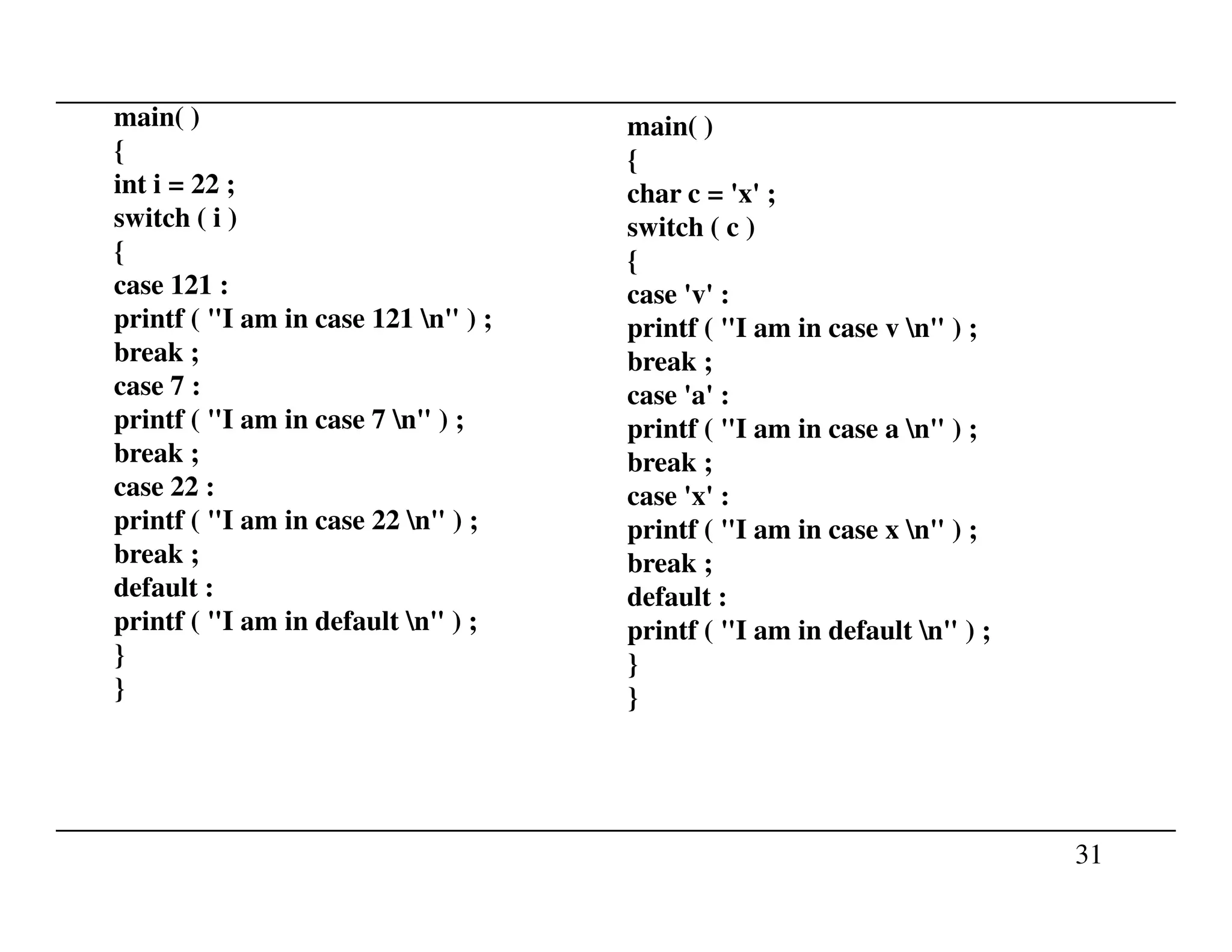 control statement | PPT