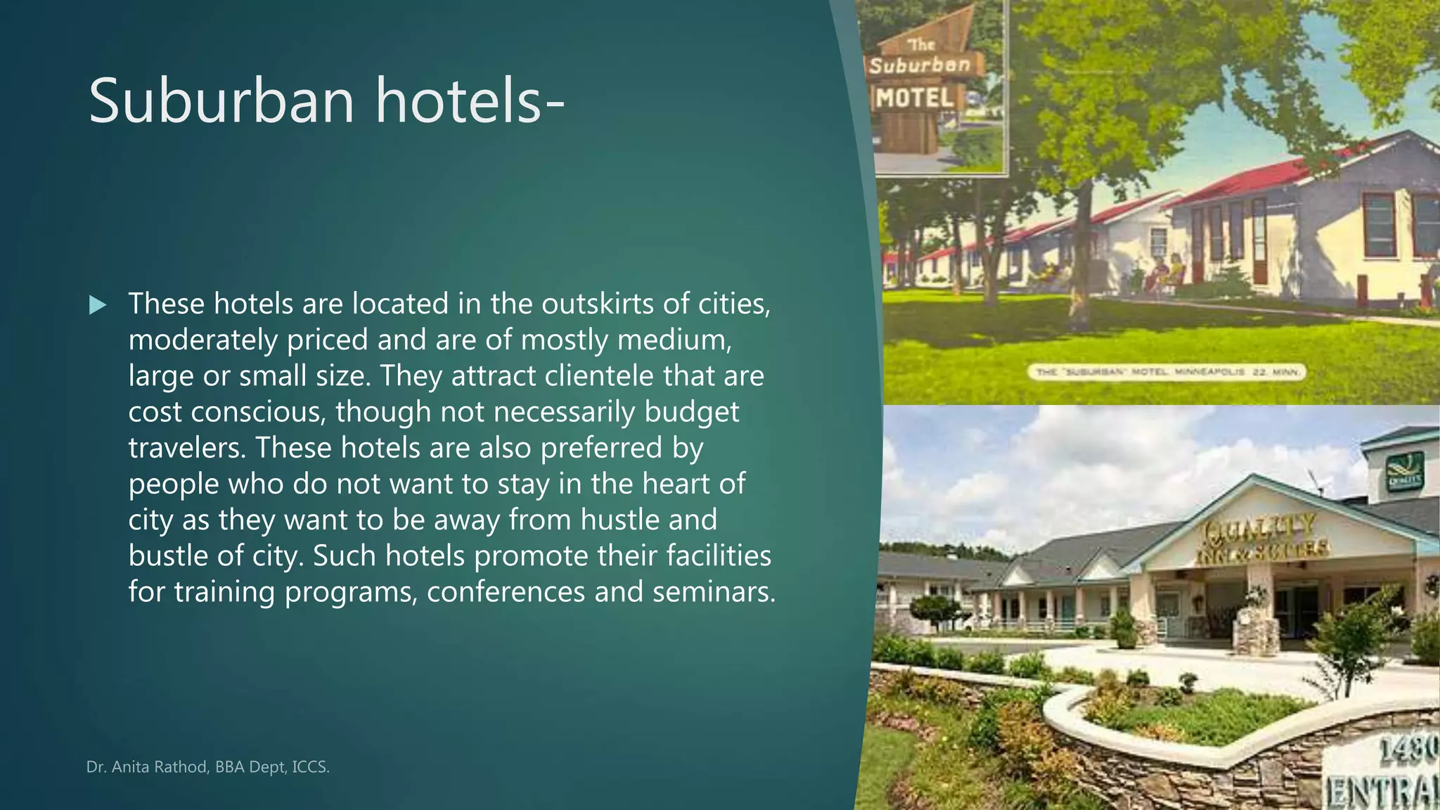 Components of Hotel Industry | PPTX