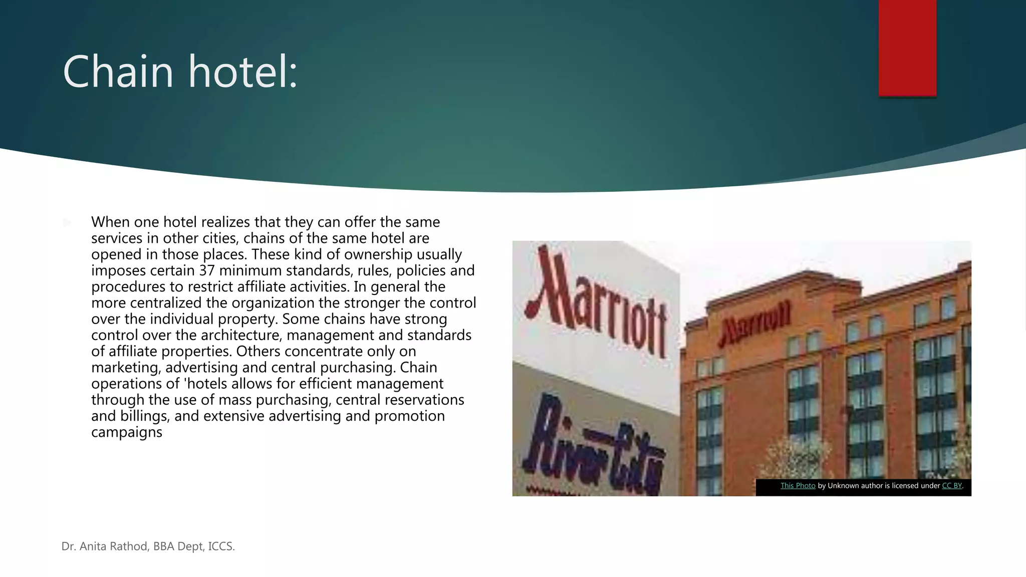 Components of Hotel Industry | PPTX