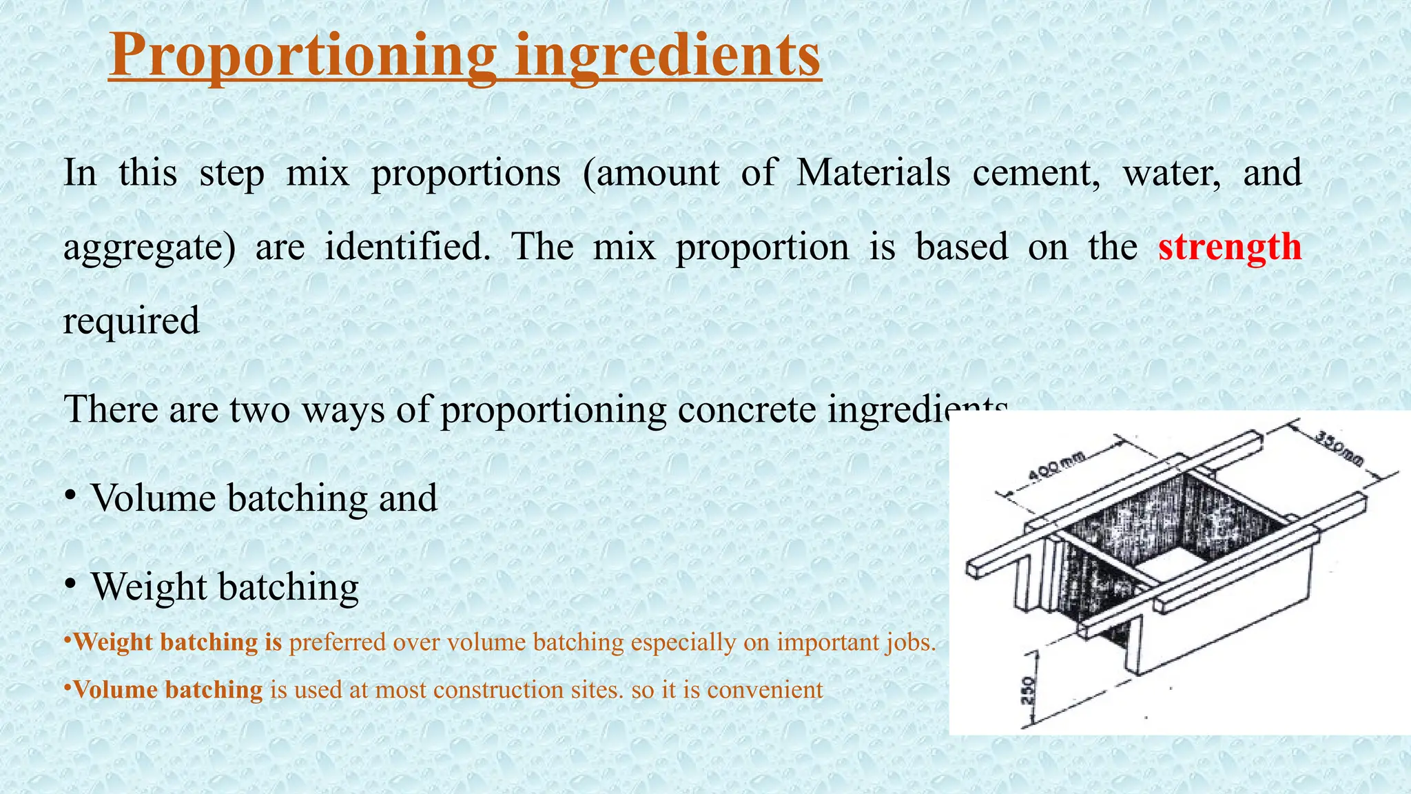 Concrete Ingredients, and concrete making process .pptx