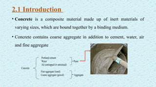 Concrete Ingredients, and concrete making process .pptx