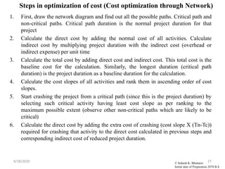 Chapter 2 construction project planning and scheduling | PPT